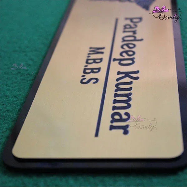 Acrylic Customized Name Plate – BusienssJi